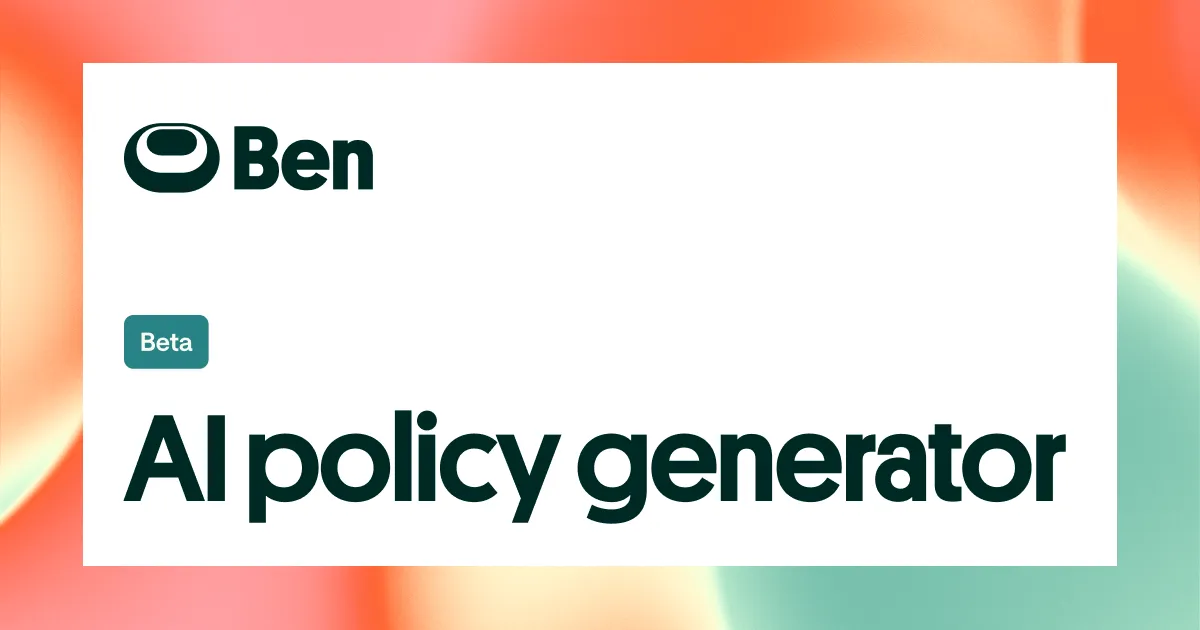 Ben | AI HR Policy Generator